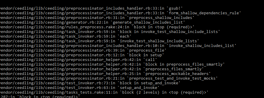 Mocking .h file(a dependency) throws an Argument Error · Issue #207 · ThrowTheSwitch/Ceedling ...
