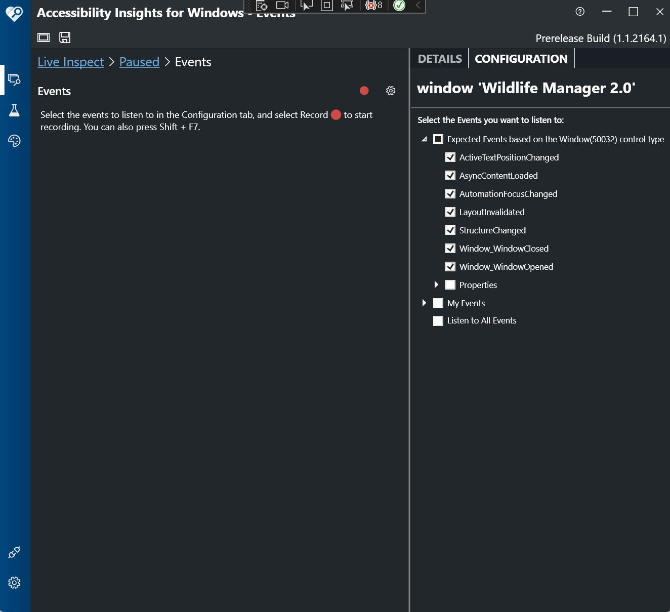[BUG] Regression in dark mode theme in Events Configuration · Issue #1503 · microsoft ...