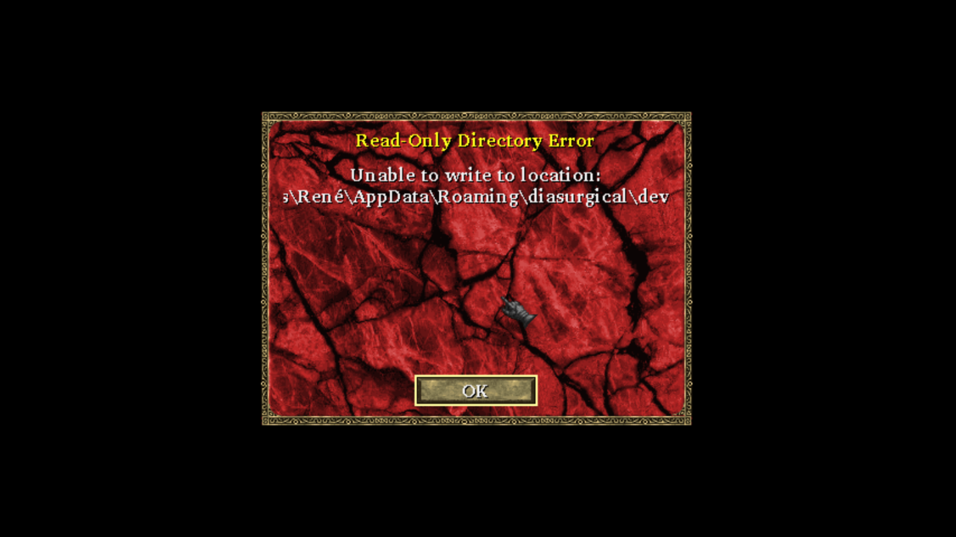 devilution does not work with username containing `é` · Issue #2492 · diasurgical/DevilutionX ...