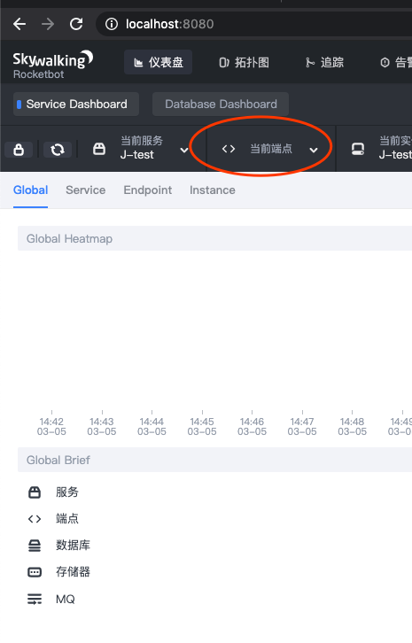 UI中当前端点不展示内容 · Issue #4444 · apache/skywalking · GitHub