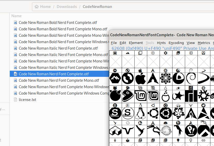 Can't find the Kali-Linux icon · Issue #888 · ryanoasis/nerd-fonts · GitHub