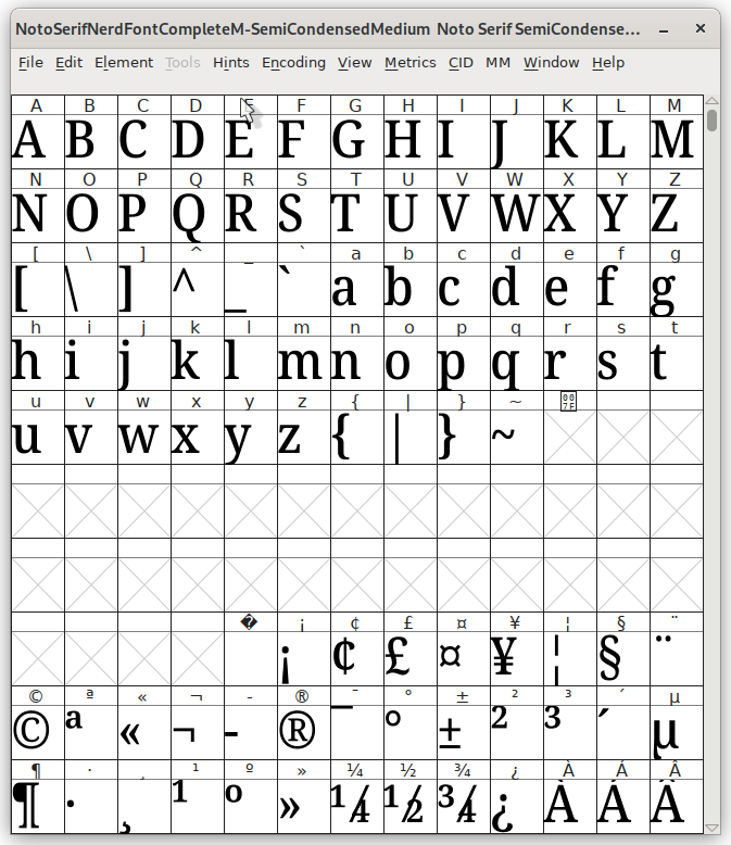 Nerd Font Mono Font With Too Wide Glyphs · Issue 917 · Ryanoasisnerd