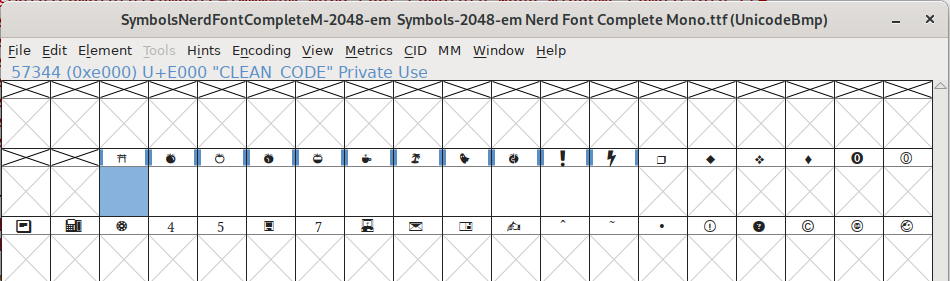 All Symbols Only Mono Fonts Are Empty · Issue 965 · Ryanoasisnerd Fonts · Github