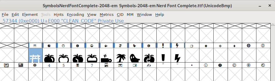 All Symbols Only Mono fonts are empty · Issue #965 · ryanoasis/nerd ...
