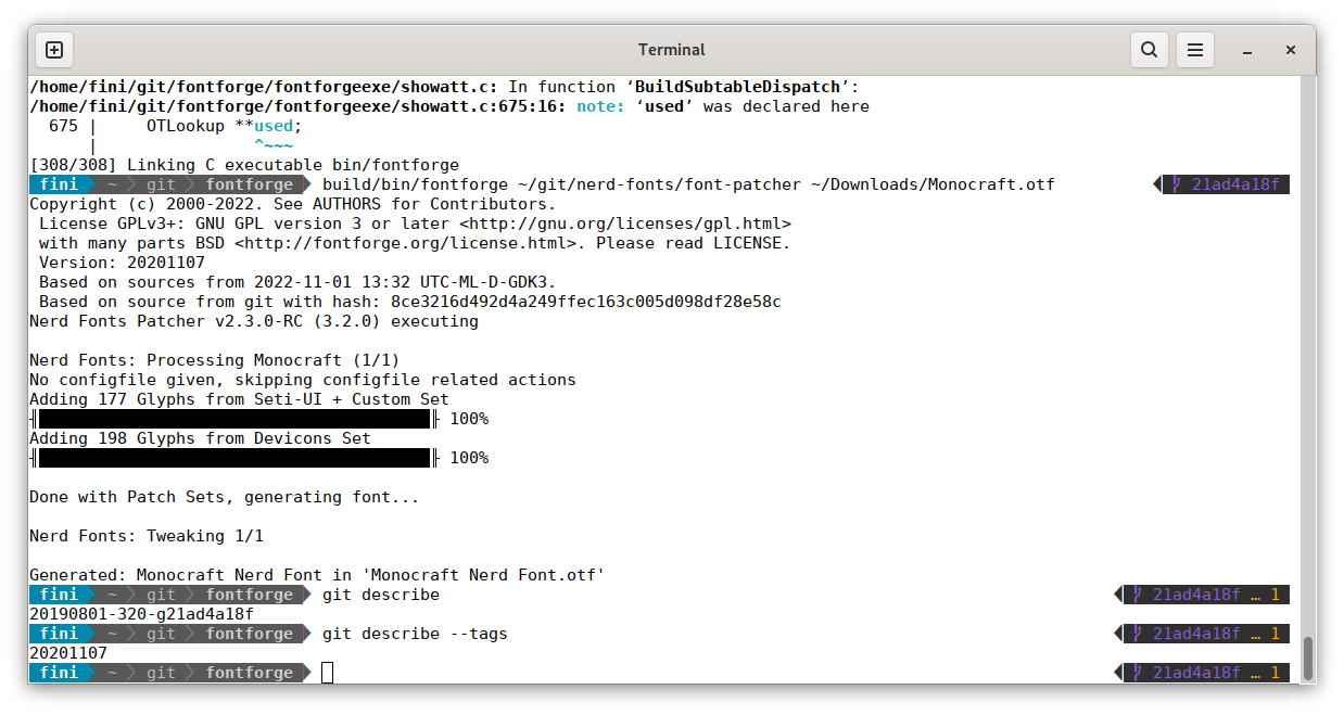 Oserror Font Generation Failed · Issue 1002 · Ryanoasisnerd Fonts · Github