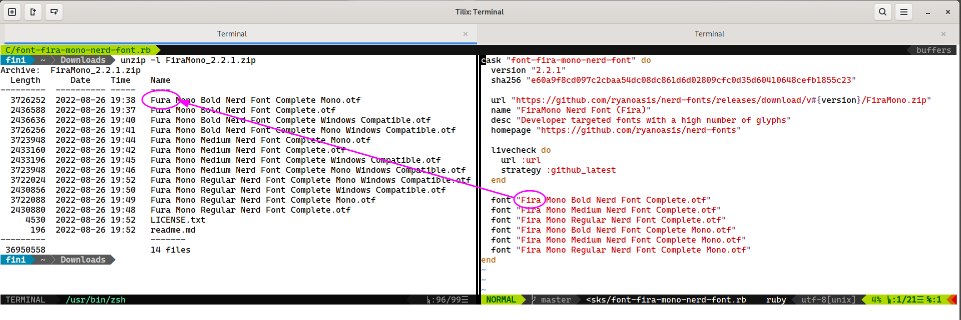 brew install fails · Issue #1003 · ryanoasis/nerd-fonts · GitHub