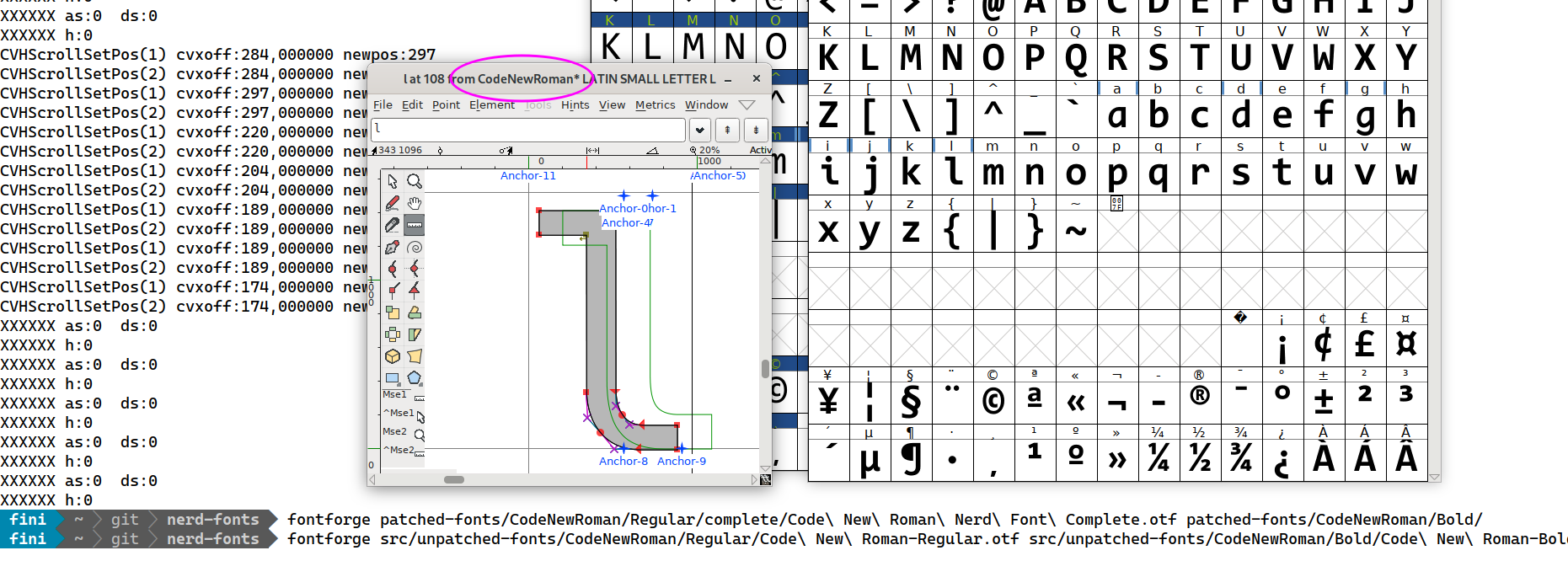 Code New Roman's i, j and l shift to the right when bolded · Issue #605 ...