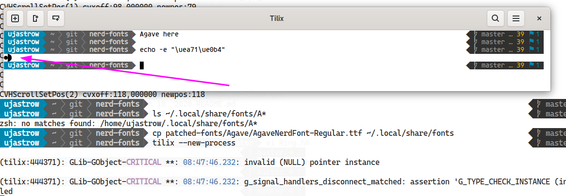 Octicons scale fail · Issue #1288 · ryanoasis/nerd-fonts · GitHub