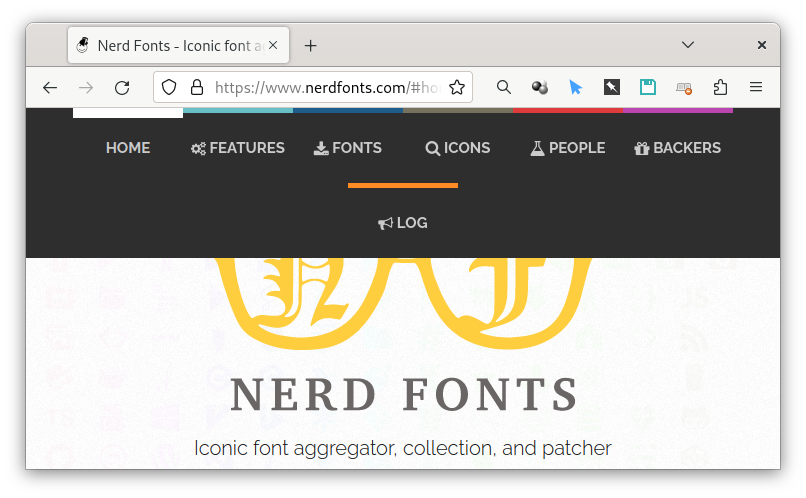 Website tab-line scaling switch points · Issue #1375 · ryanoasis/nerd-fonts · GitHub