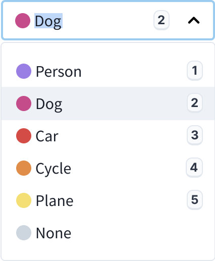 Create class selection menu · Issue #57 · labelflow/labelflow · GitHub