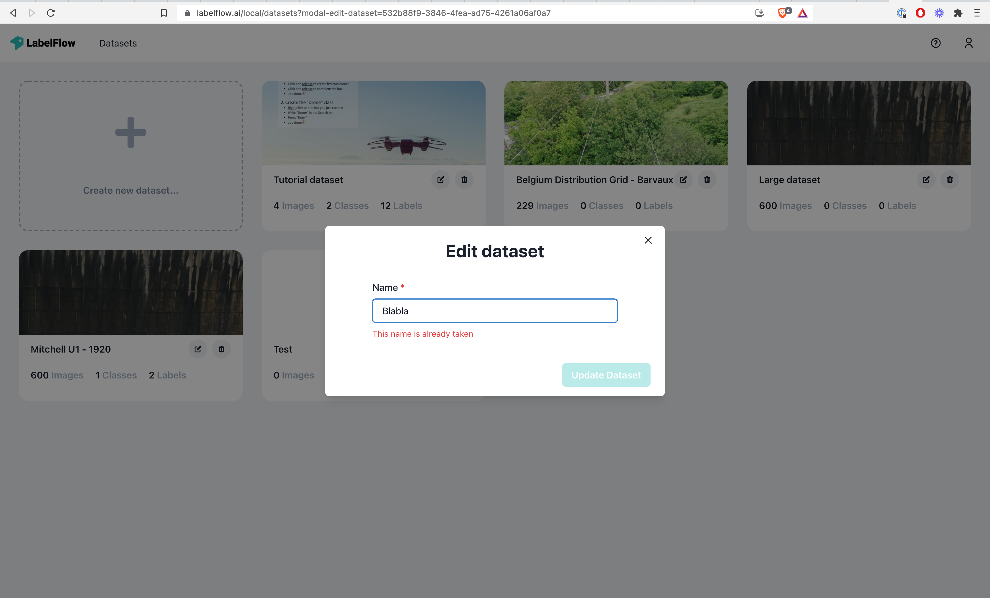 Cannot rename a dataset · Issue #469 · labelflow/labelflow · GitHub