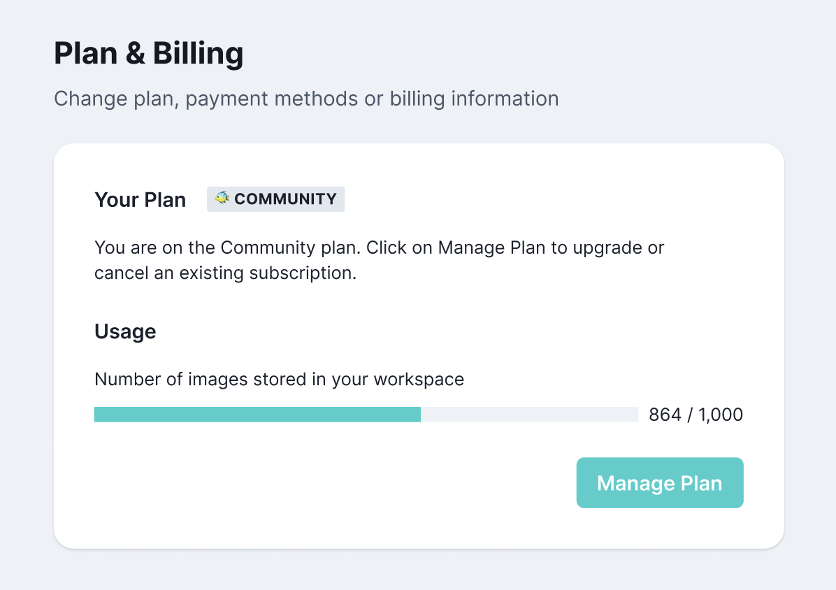 Workspace Dashboard To Follow Plan Consumption · Issue 533 · Labelflow Labelflow · Github