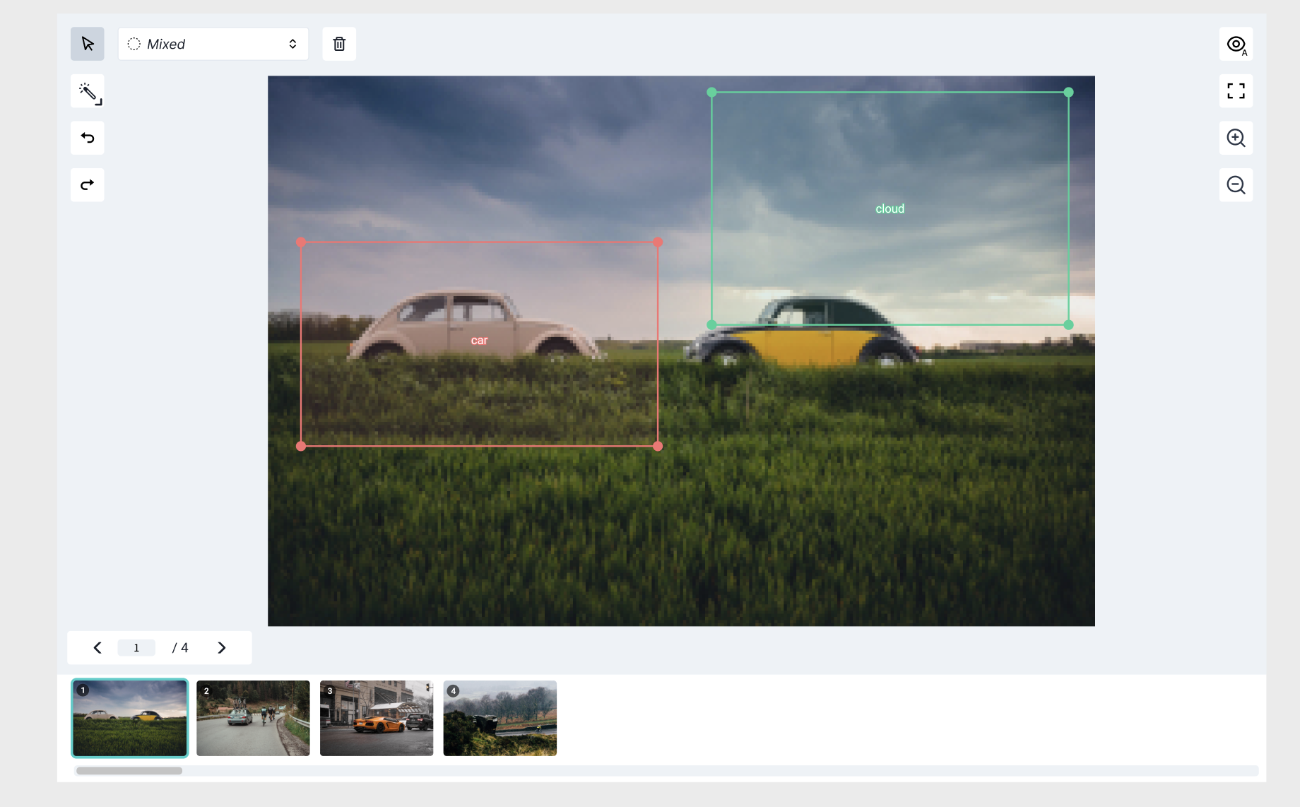Display class name in the middle of the labels · Issue #933 · labelflow/labelflow · GitHub