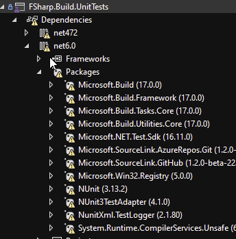 MissingMethodException when running tests in the FSharp compiler repo ...