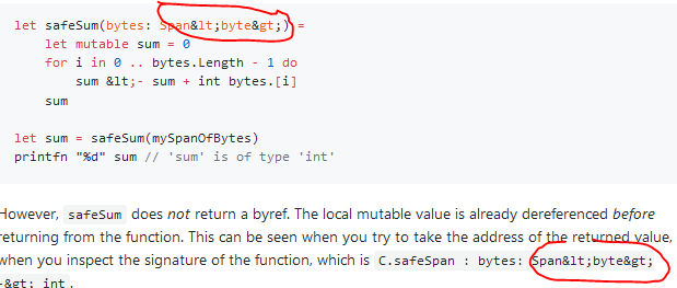 The Example On Byref Returns Doesnt Return A Byref And Is Confusing · Issue 16551 · Dotnet