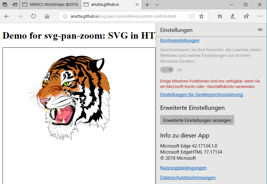 Partially broken in Microsoft Edge 17134 (Windows 10 April 2018 Update) including demos · Issue ...