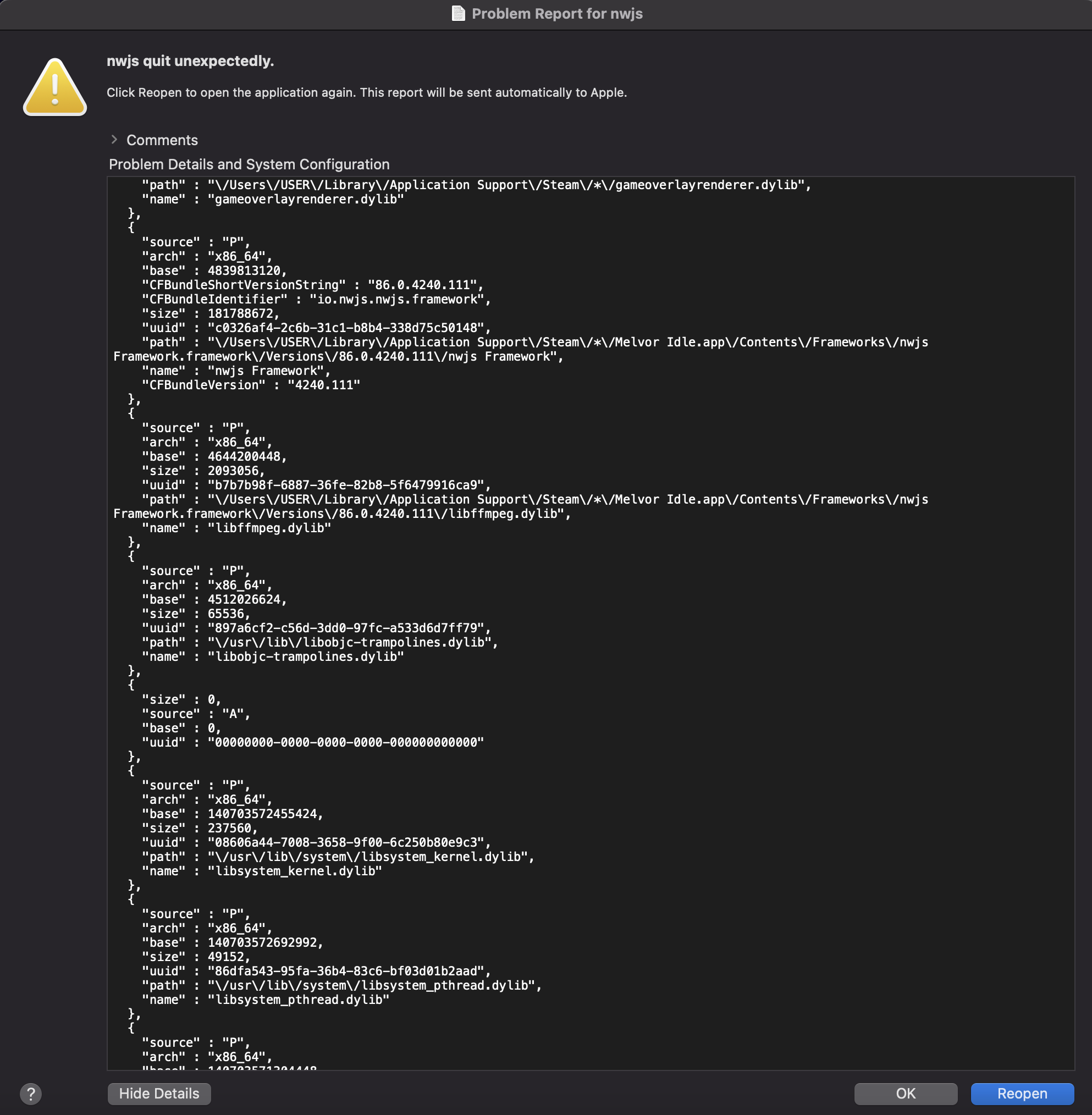 [Bug]: Game Crash on Launch · Issue #3372 · MelvorIdle/melvoridle.github.io · GitHub