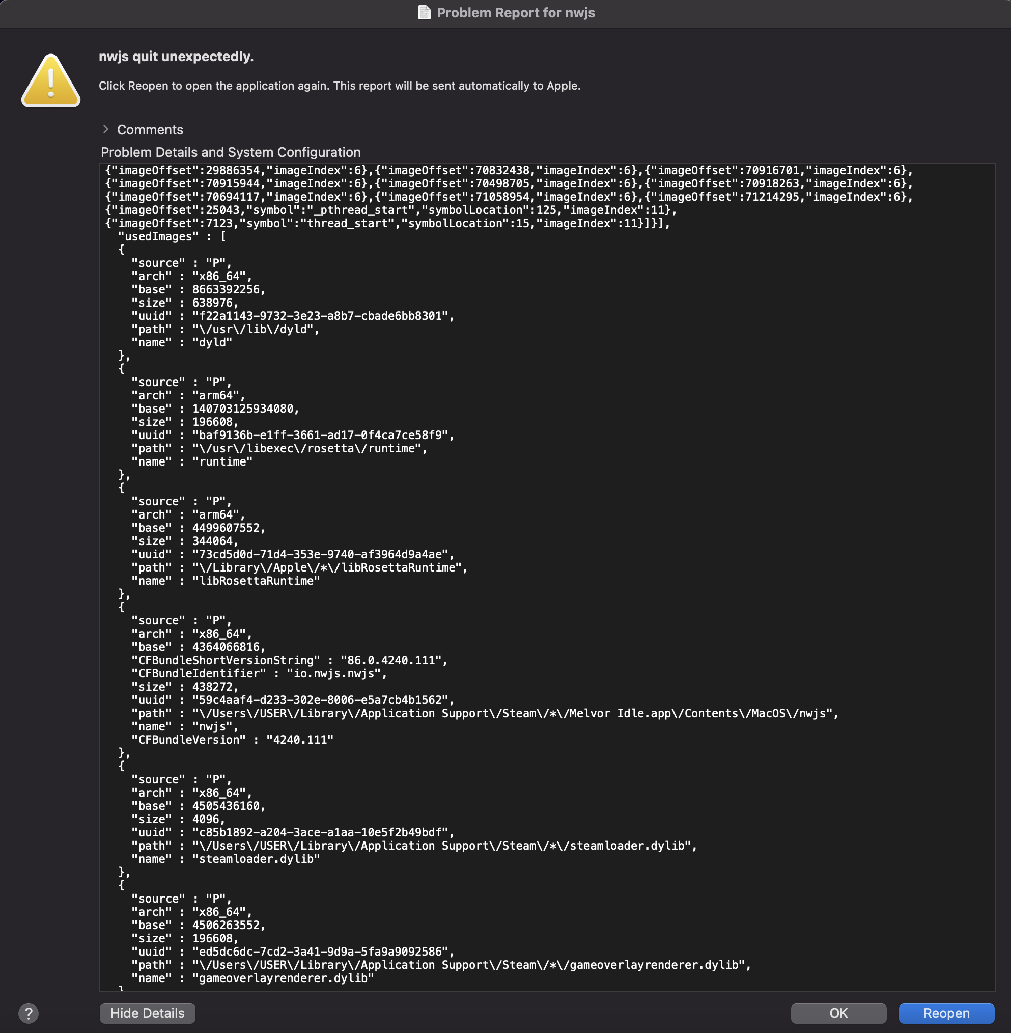 [Bug]: Game Crash on Launch · Issue #3372 · MelvorIdle/melvoridle.github.io · GitHub