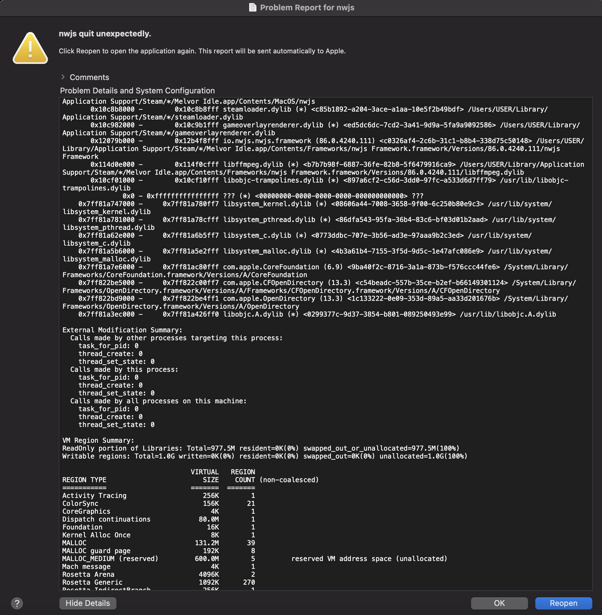 [Bug]: Game Crash on Launch · Issue #3372 · MelvorIdle/melvoridle.github.io · GitHub