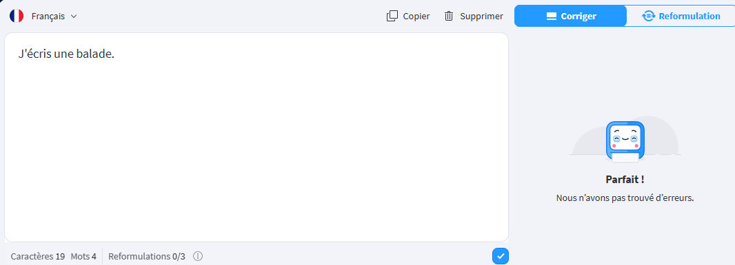 Fr Jécris Une Ballade · Issue 8600 · Languagetool Orglanguagetool · Github 
