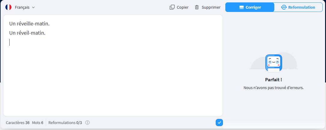 [fr] "réveille-matin" · Issue #8610 · languagetool-org/languagetool · GitHub