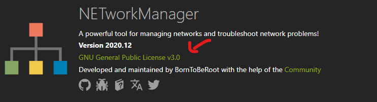 Fix Link TextBlock in About/License · Issue #385 · BornToBeRoot/NETworkManager · GitHub