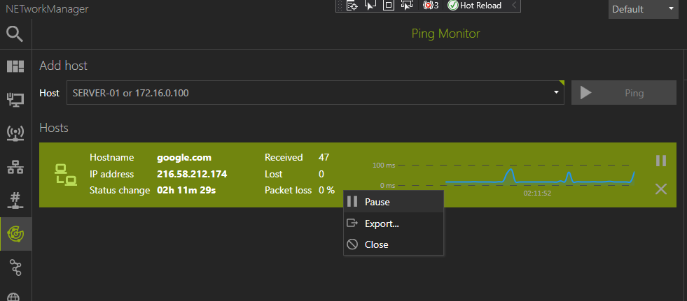 Logging for Ping-Monitor · Issue #389 · BornToBeRoot/NETworkManager · GitHub