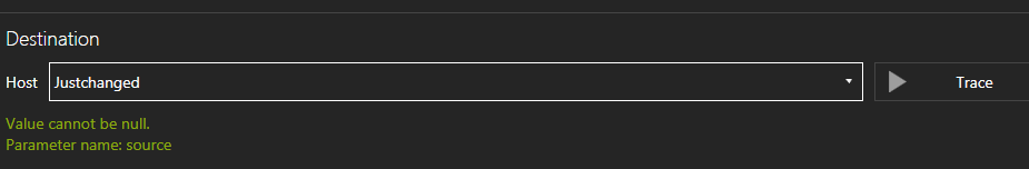 Traceroute - Value cannot be null · Issue #87 · BornToBeRoot/NETworkManager · GitHub