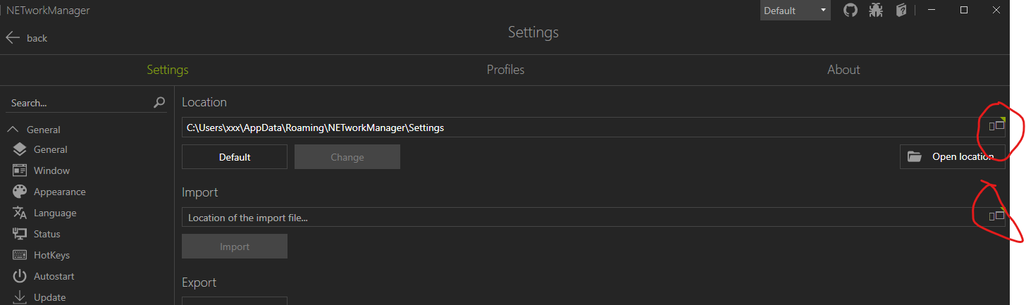.NET5.0 - Fix button design for browse file/folder textbox · Issue #329 · BornToBeRoot ...