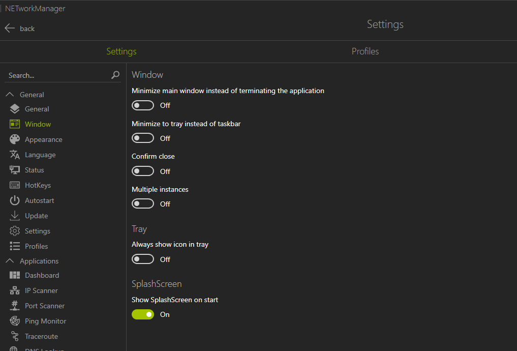 Add An Option To Hide The Splashscreen · Issue 331 · Borntoberootnetworkmanager · Github