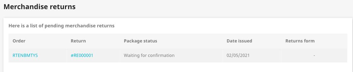 PS 1.7.7.1 : Merchandise return (in order detail page > customer account) no input · Issue ...
