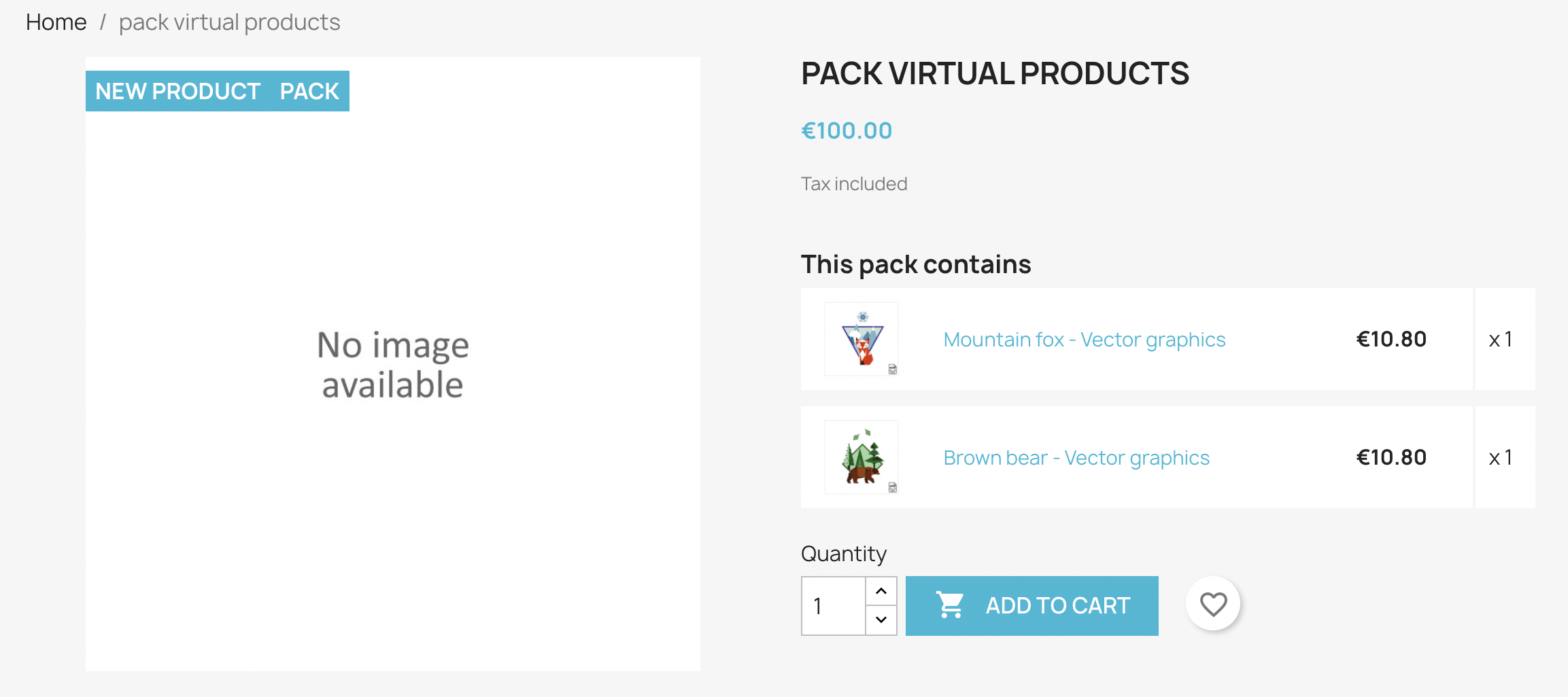Can't download Virtual Products in a Pack of Virtual Products · Issue ...