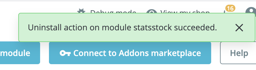 Cannot uninstall module from the Module Manager · Issue #25441 · PrestaShop/PrestaShop · GitHub
