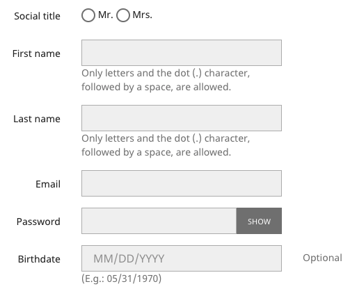 B2b Option Is Disabled But Company Field Still Apparead · Issue 25748 · Prestashopprestashop 