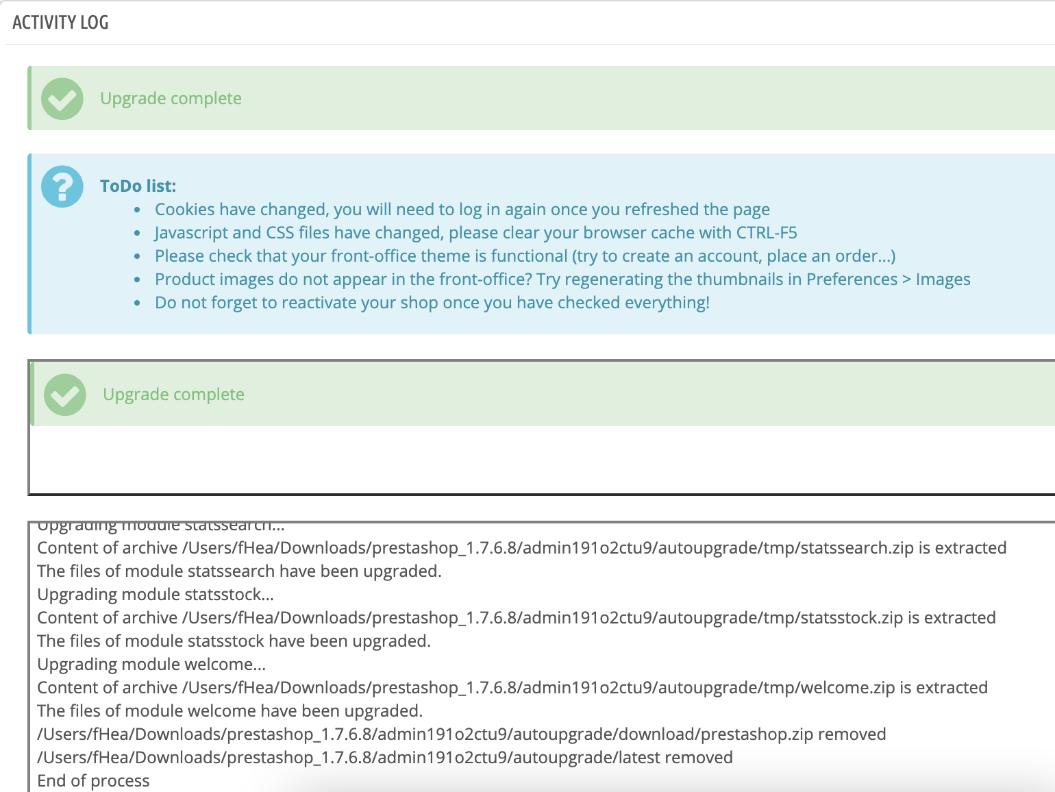 upgrade from 1.7.6.8 to 1.7.7.7 giving js error in admin · Issue #25873 ...