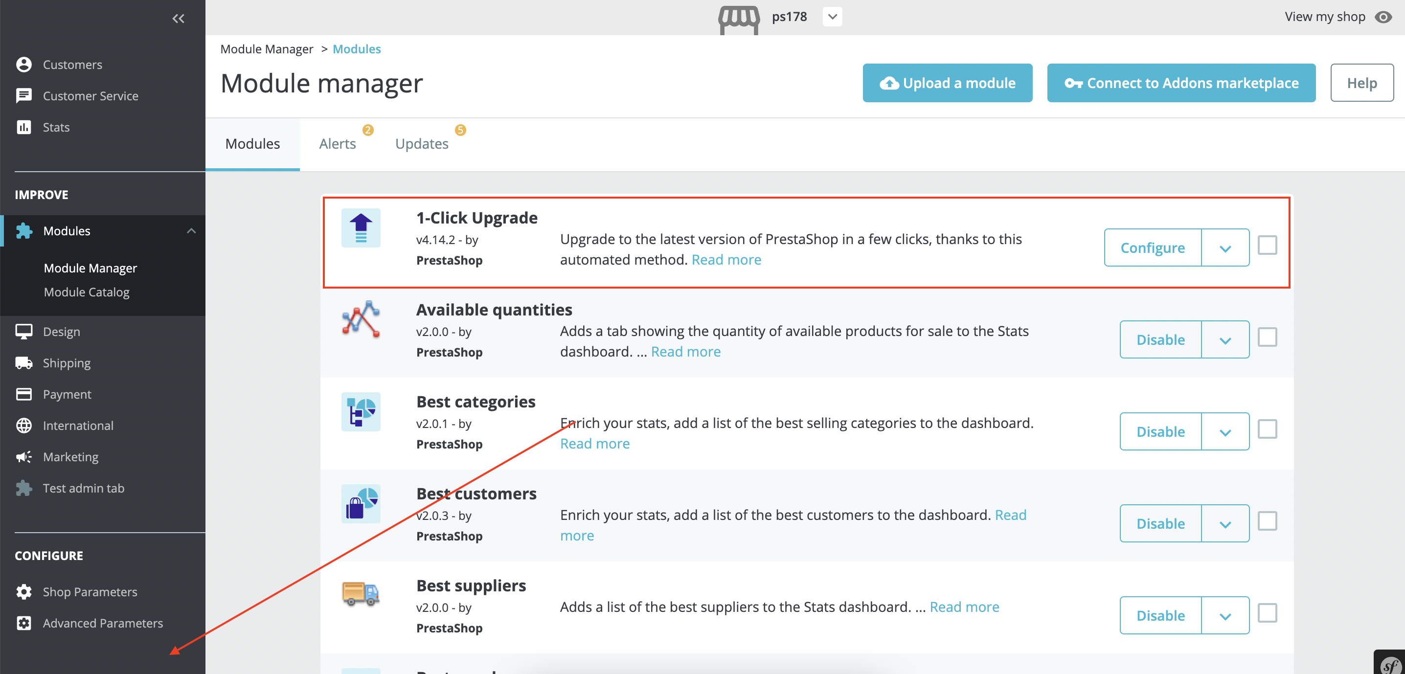 Multistore - If module is disabled in one store, its admin tabs (BO - leftmenu) is hidden ...