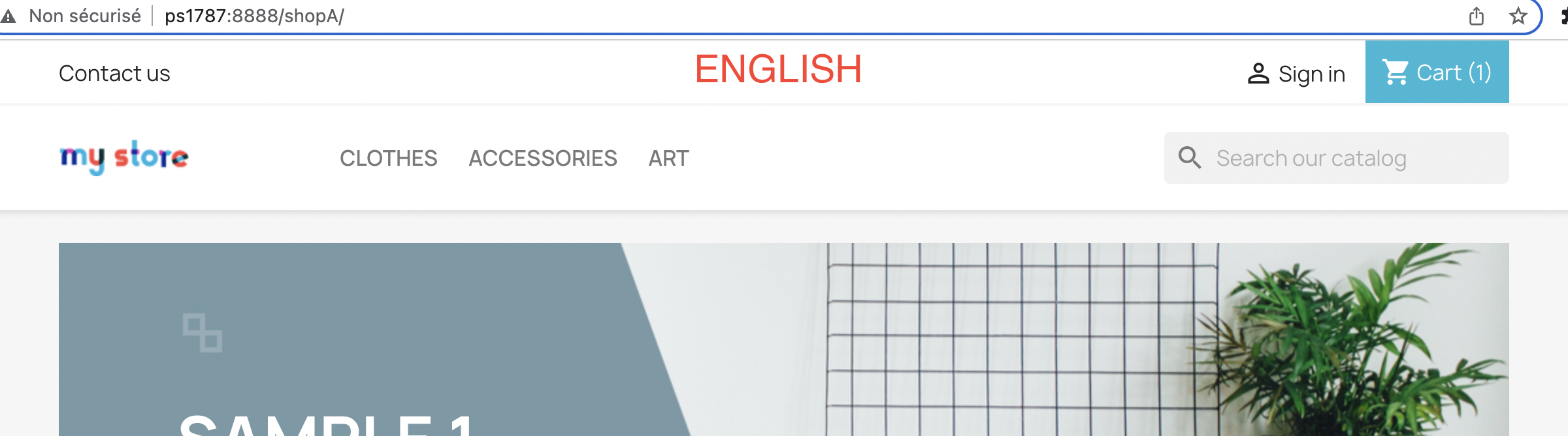 Multistore - It is possible to select a default language for a shop that does not belong to the ...