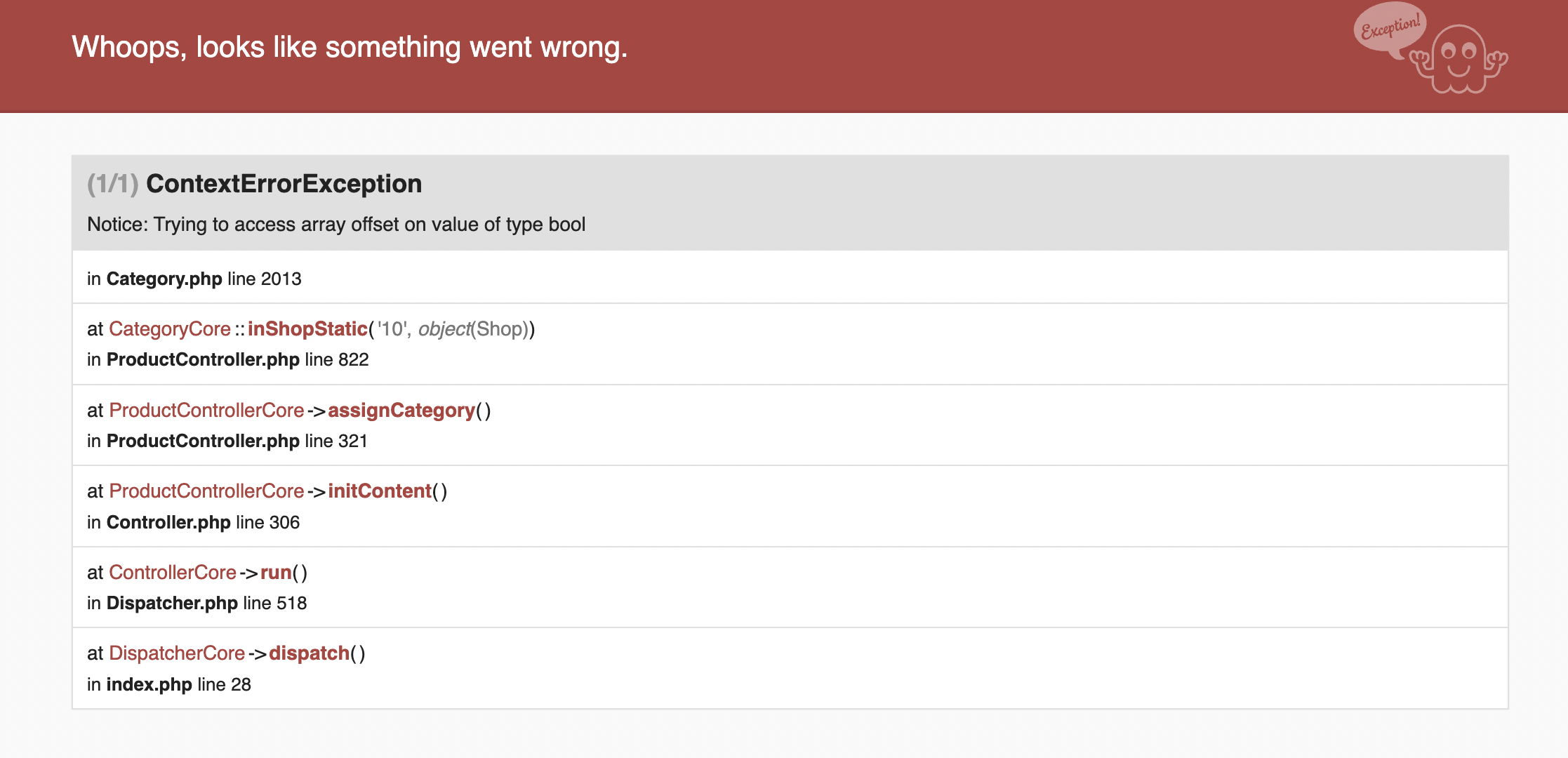 Default category should always be enforced on a product, even after ...