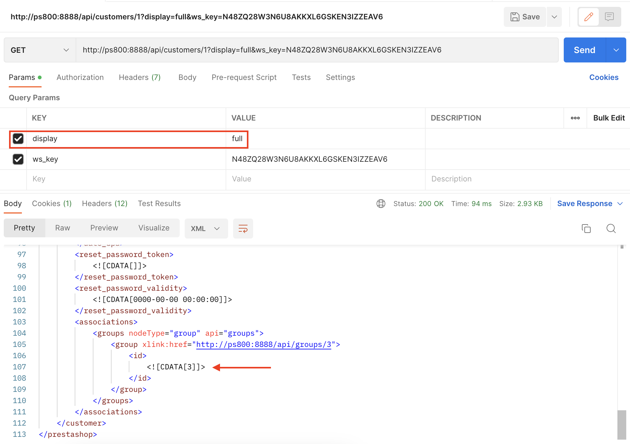 Webservice `[GET] /api/customers` returns `null` associated group IDs · Issue #31244 ...