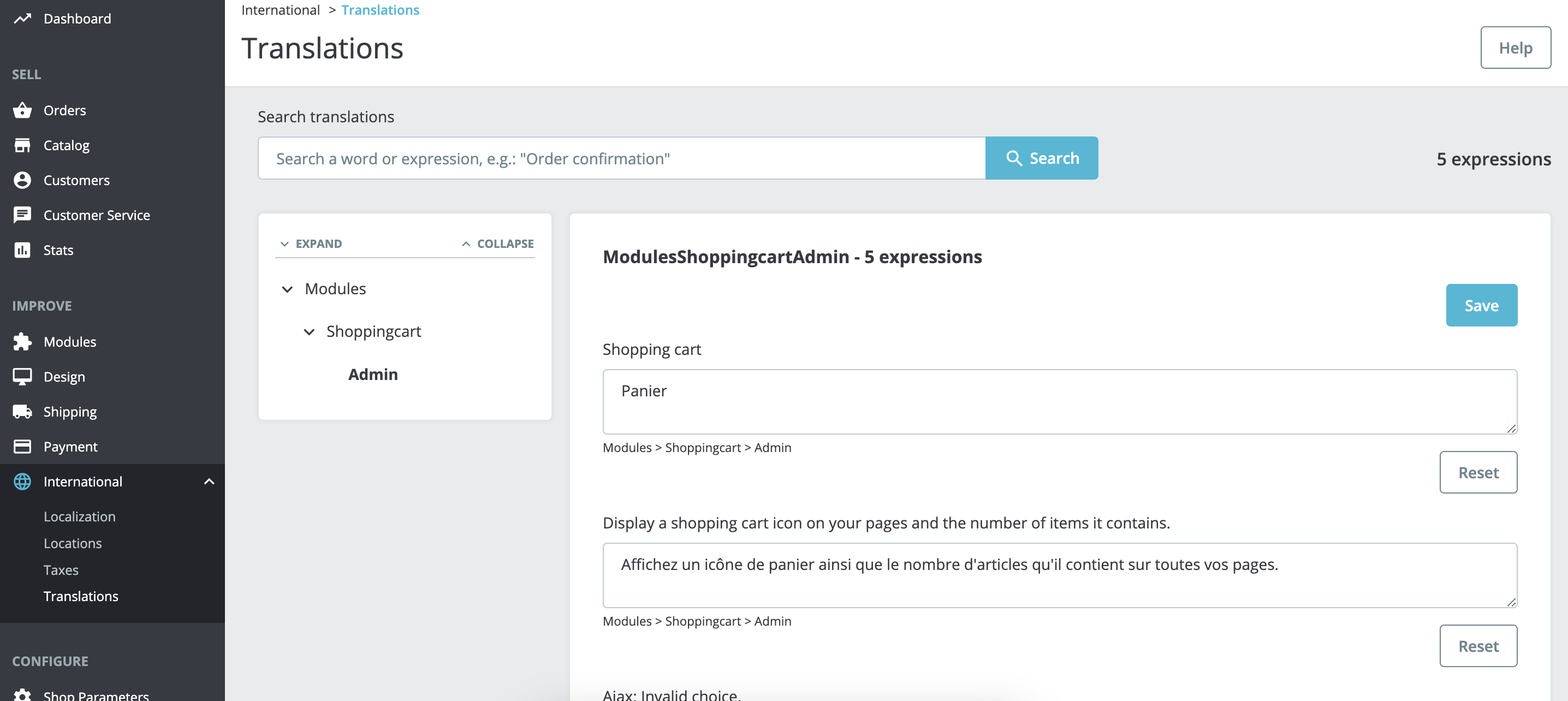 8.0.2 build 2 - BO - Translation of module with RTL language · Issue #31731 · PrestaShop ...