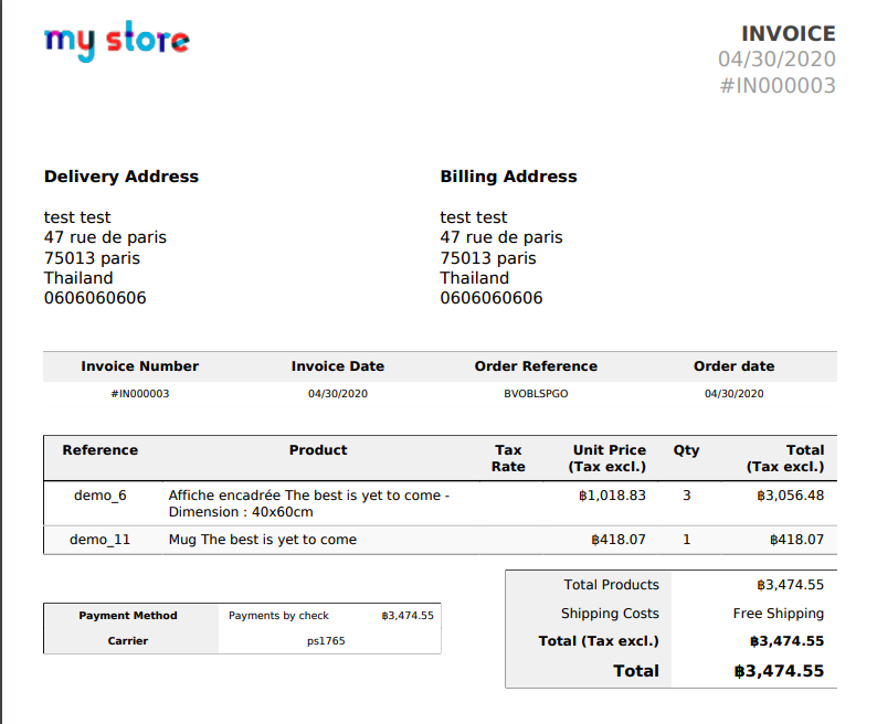 Thai Currency Symbol ฿ Baht Is Not Displayed Correctly In Pdf Invoice · Issue 18874 9298