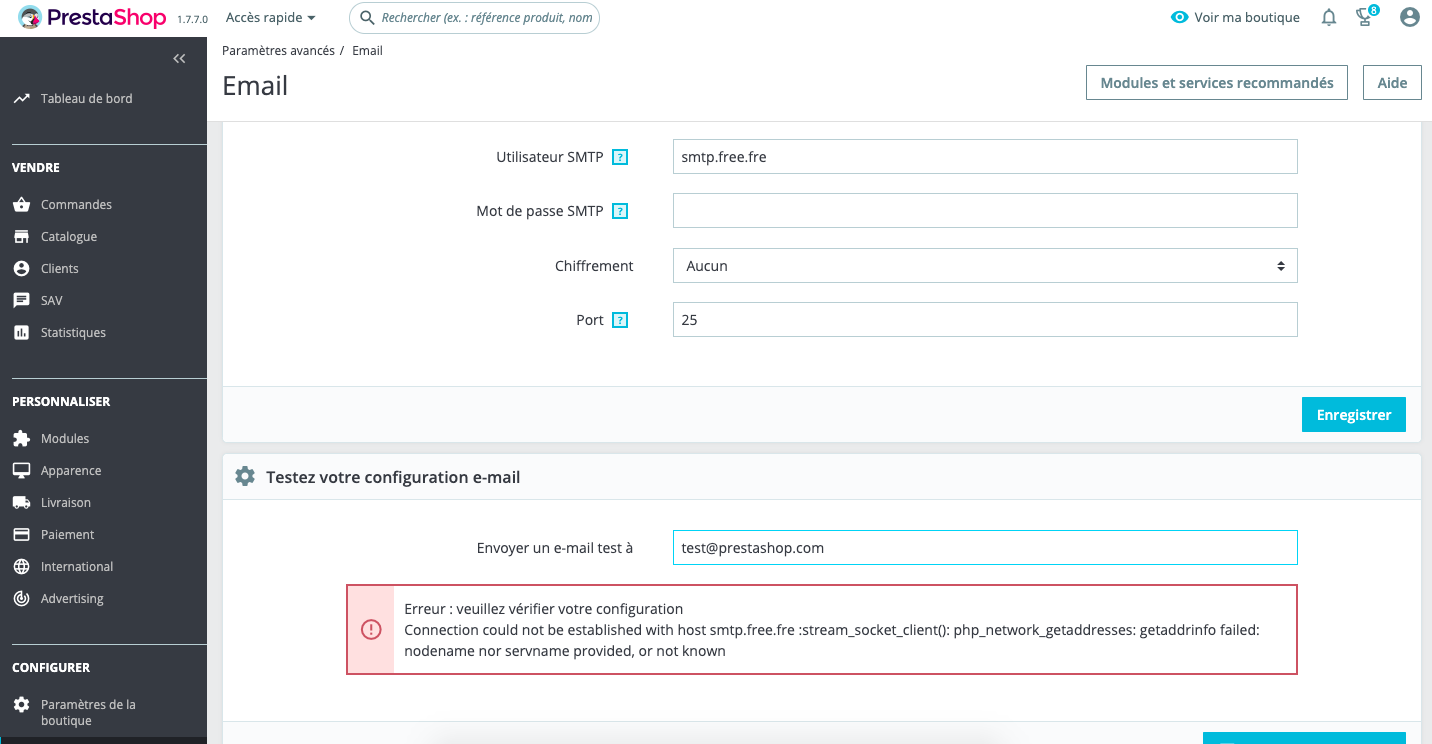 Email sending blocked on a non utf8 error returned by swiftmailer on 1.7.7 beta 1 · Issue #19711 ...