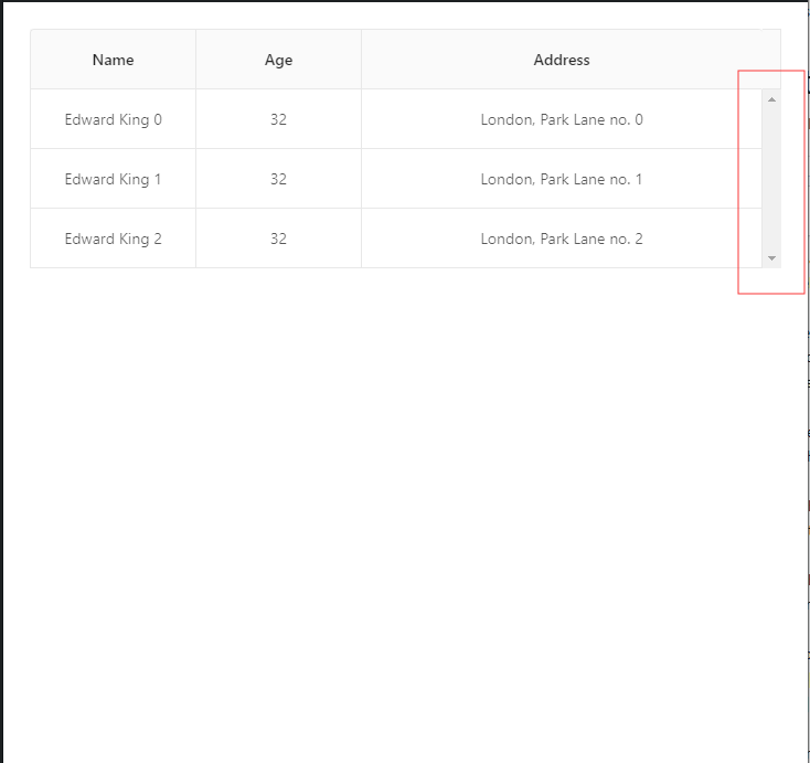 table with less data still display slidebar on the right · Issue #20170 ...