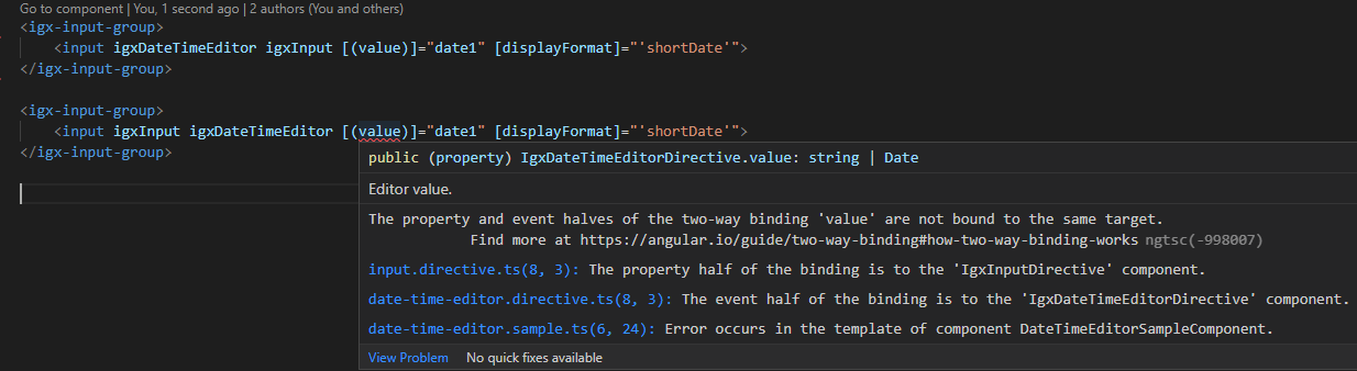Have Igxdatetimeeditor Be Usable Inside Of An Igxinputgroup Without The Need Of An Igxinput