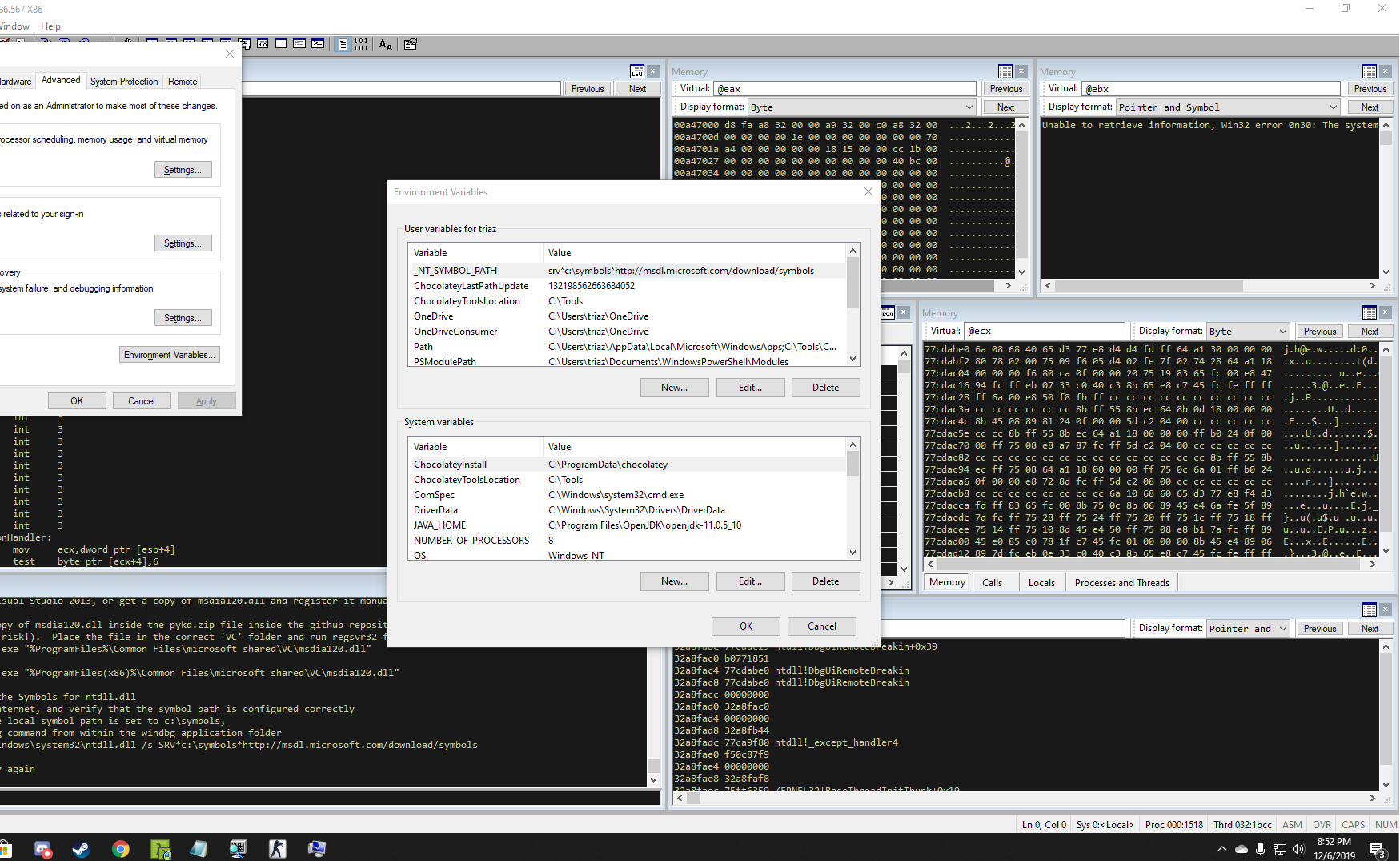 Issues with pykd (both versions) · Issue #23 · corelan/windbglib · GitHub