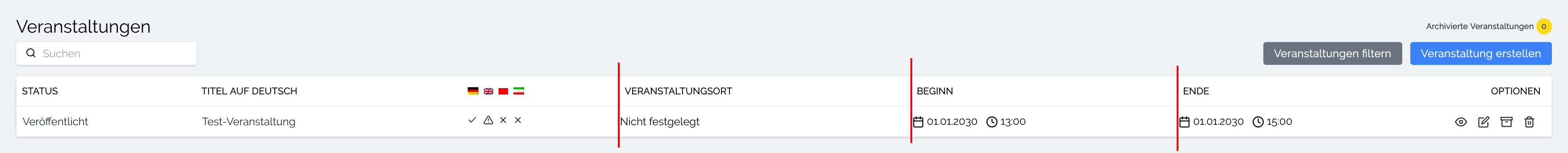Consistent list representations · Issue #292 · digitalfabrik/integreat-cms · GitHub