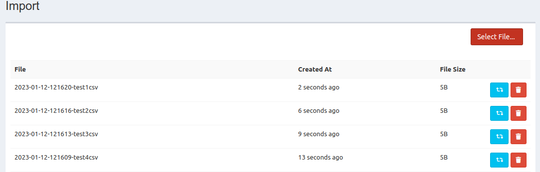 Deleting imported files visually drops first element in table · Issue #12340 · snipe/snipe-it ...