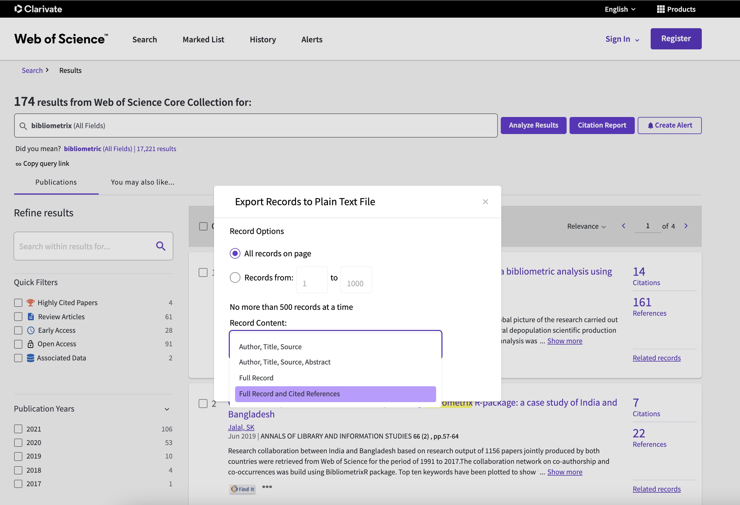 "Times" error with exported files · Issue #222 · massimoaria/bibliometrix · GitHub