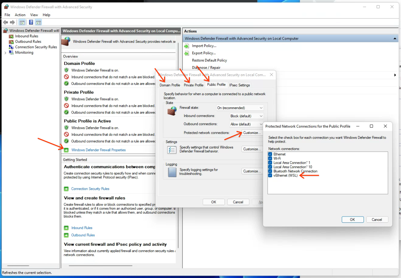 Emulator Problem: Websocket client diconnected on Windows 11 WSL2 · Issue #4098 · firebase ...