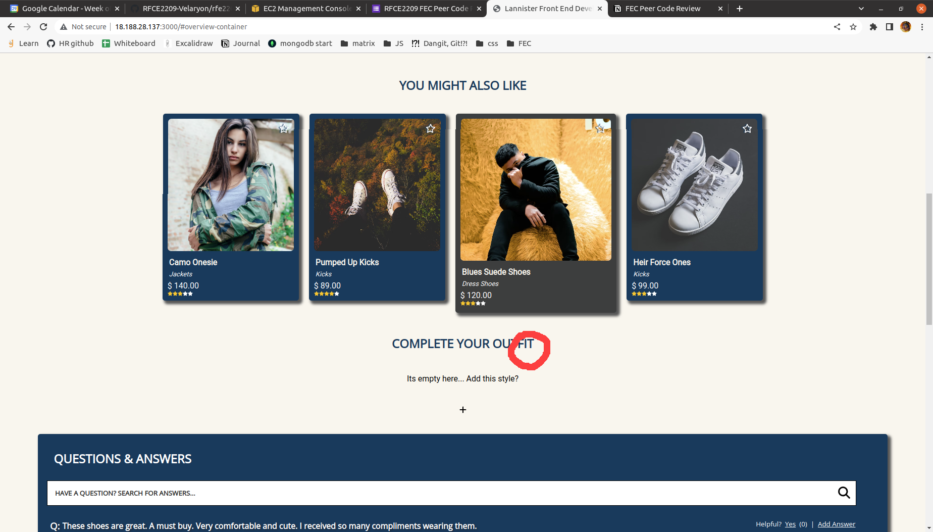 Related - UI flicker · Issue #132 · Front-End-Retail/Atelier-Front-End ...